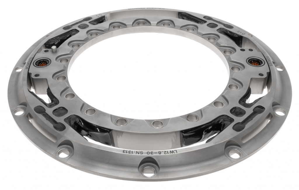 Model LW12.8-30 Titanium Wheel Force Transducer – Michigan Scientific ...