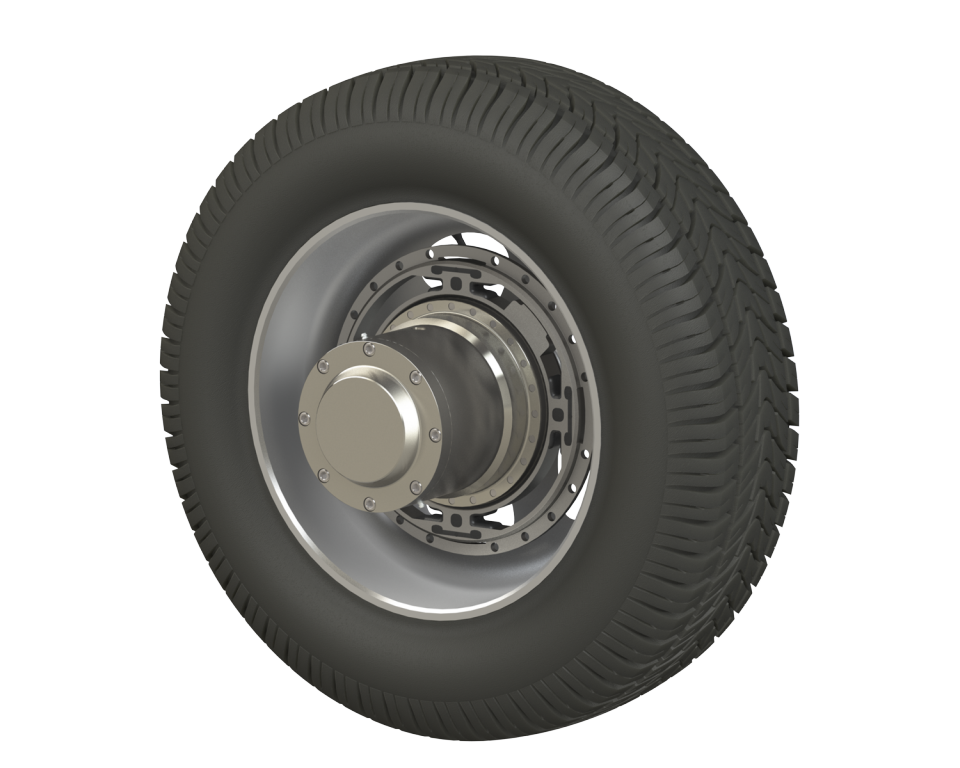 LWS30 Wheel Force Transducer Spindle – Michigan Scientific Corporation