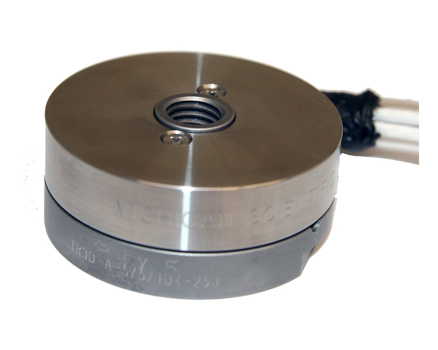 Model TR3D-A-* Round Three Axis Load Cell • Michigan Scientific Corporation