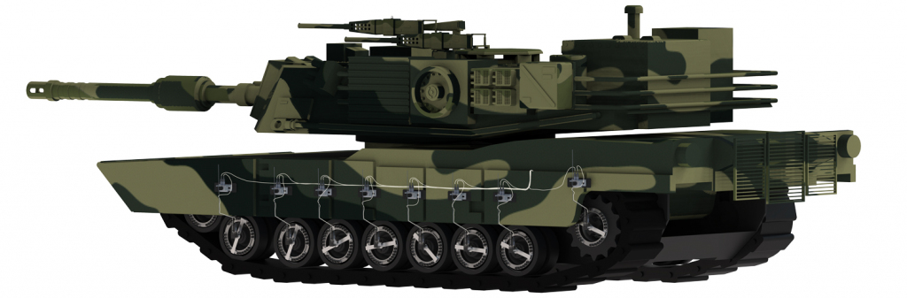 Vehicle Dynamic Measurements on Tracked Vehicles using WFTs